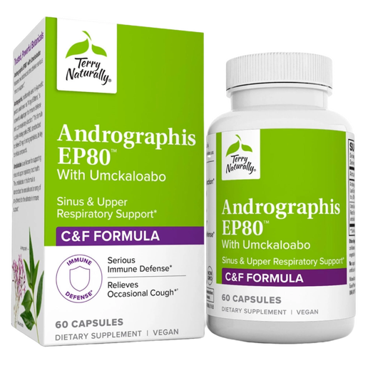 Terry Naturally Andrographis EP80 C&F Formula 60 Caps | Immune ...