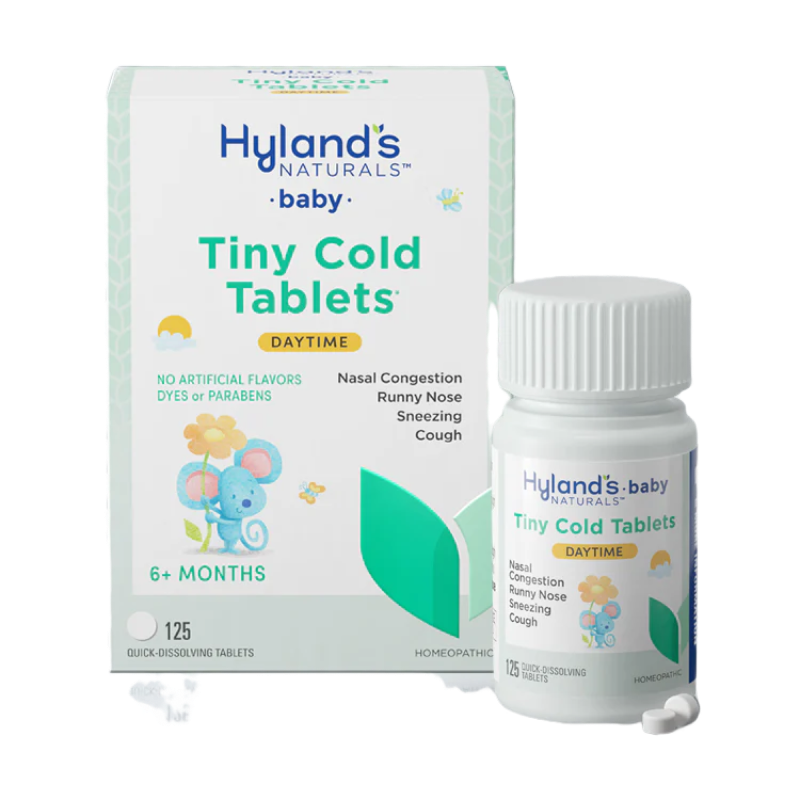 Hyland's Baby Tiny Cold Tablets – Natural Relief – 125 Tablets – Akron ...