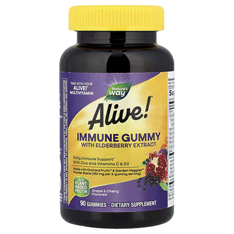 Nature’s Way - Alive Immune Gummy - 90ct – Akron Nutrition Center
